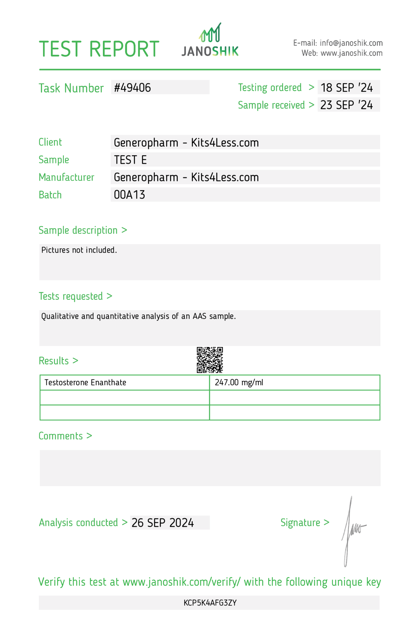 Quality Control – Kits4Less